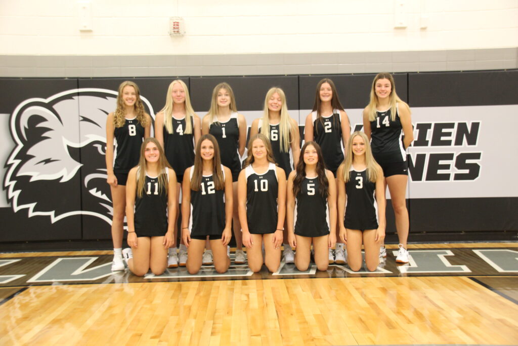 Front Row: Addison Hedberg, Avery Halverson, Tawni Wulf, Byndee Meyers ...