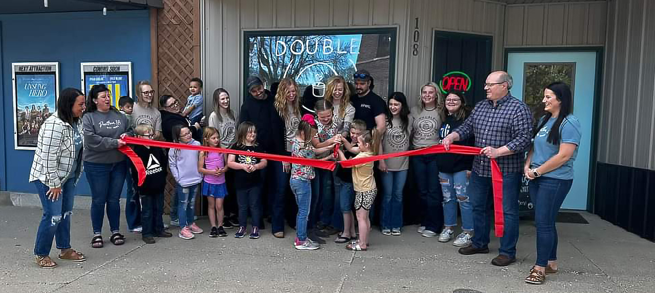 Ribbon Cutting at Double Dose Coffee – belltimescourier.com
